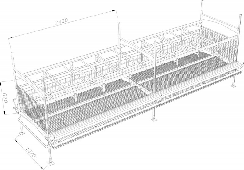 FACCO | Poultry Equipment - PARENT STOCK - CAGE SYSTEM